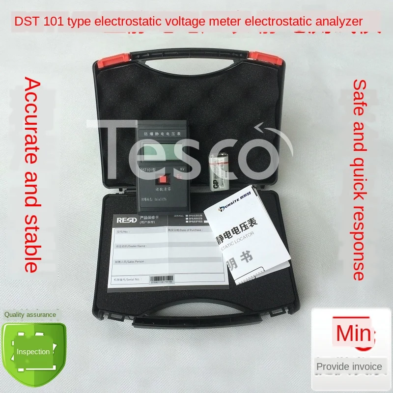 Explosion proof electrostatic voltmeter Electrostatic voltage tester ...