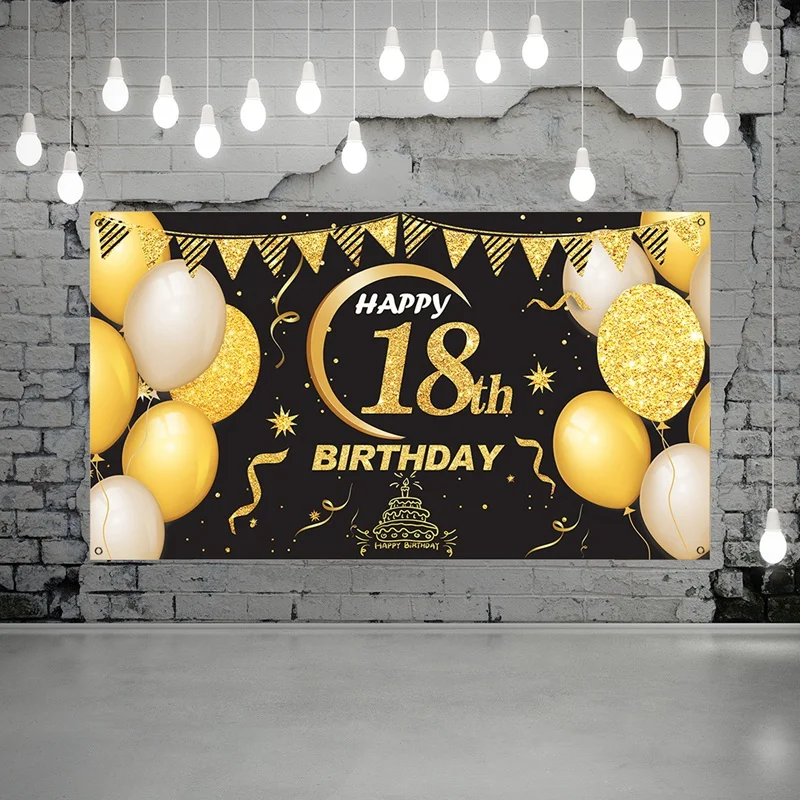 18th Birthday Tarpaulin Design
