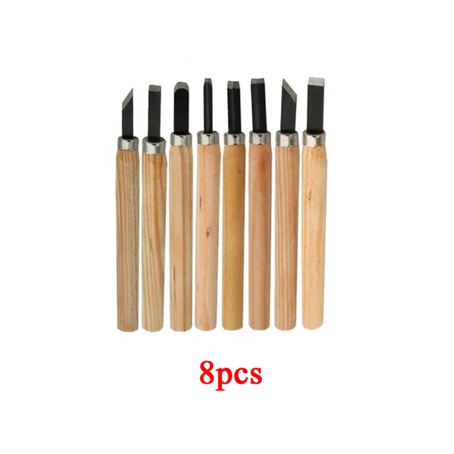 8/12pcs Professional Wood Carving Chisels Knife For Basic Wood Cut DIY ...