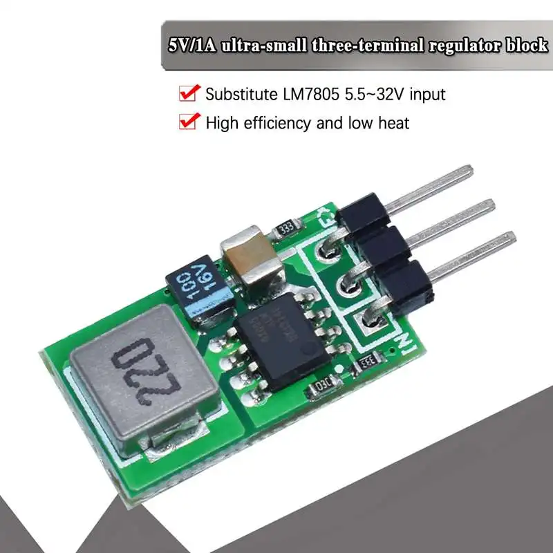 5v/1a Voltage Regulator Replace To-220 Lm7805 7805 5v, 42% OFF