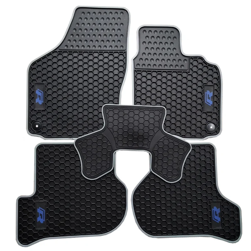 Custom Rubber Car Floor Mats For Rhd Right Hand Drive Volkswagen Golf 6 ...
