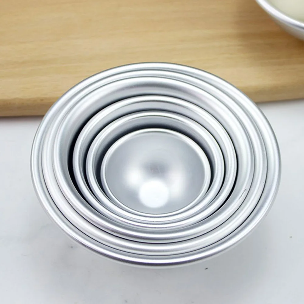 Aluminium-Alloy-Daifuku-Dessert-Mould-Half-Round-3D-Mochi-Mold-Snowball ...