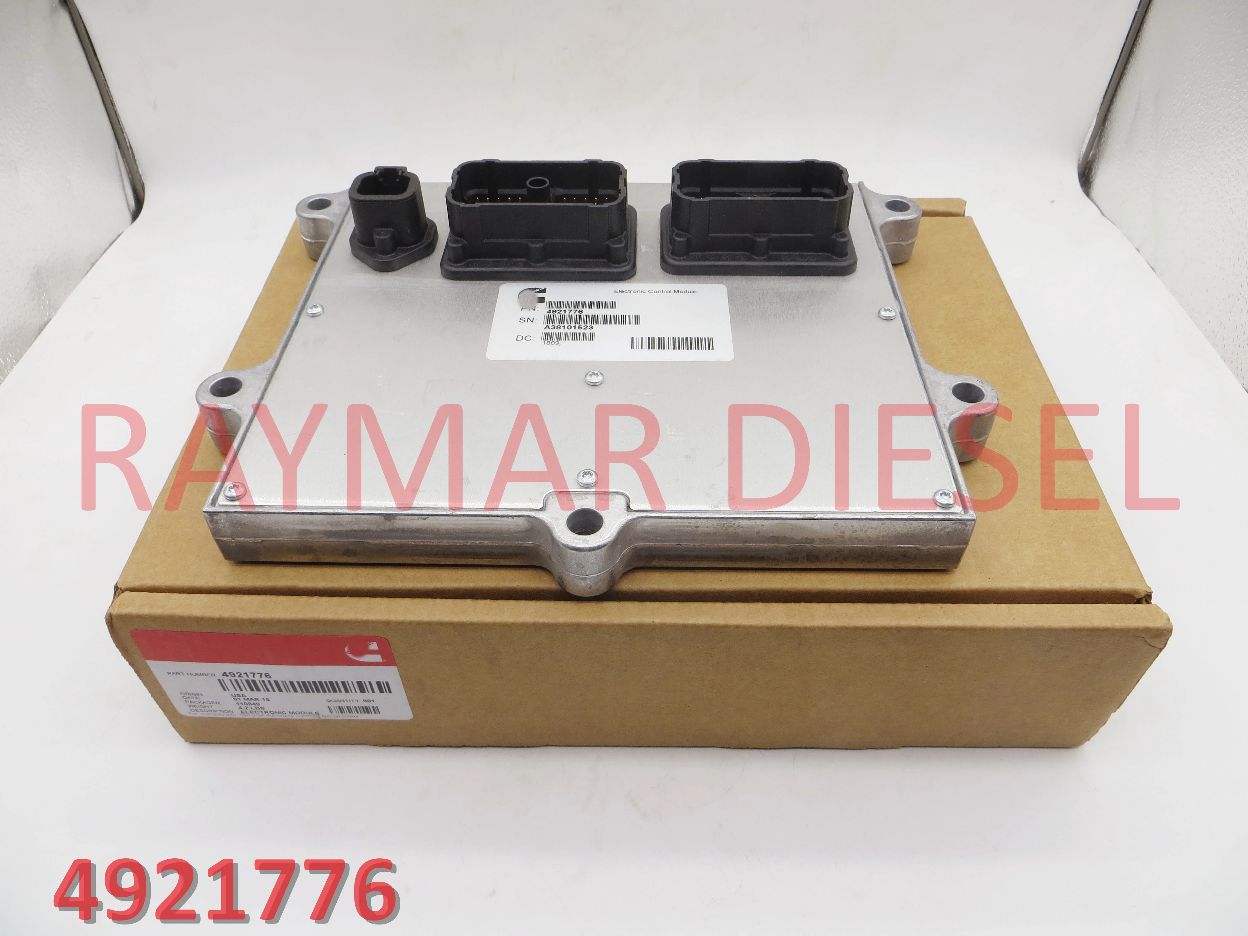 GENUINE DIESEL ENGINE CONTROL MODULE UNIT ECM ECU 4921776 FOR ISB, QSB ...