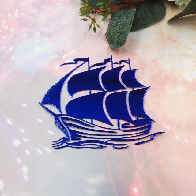 Sailboat Stencil For Crafts