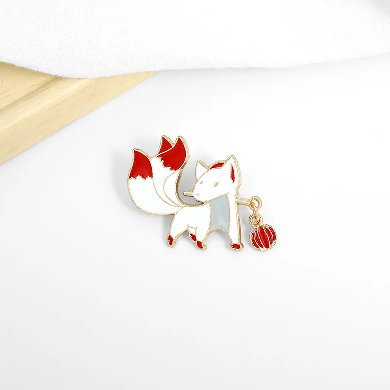 White Three Tailed Fox