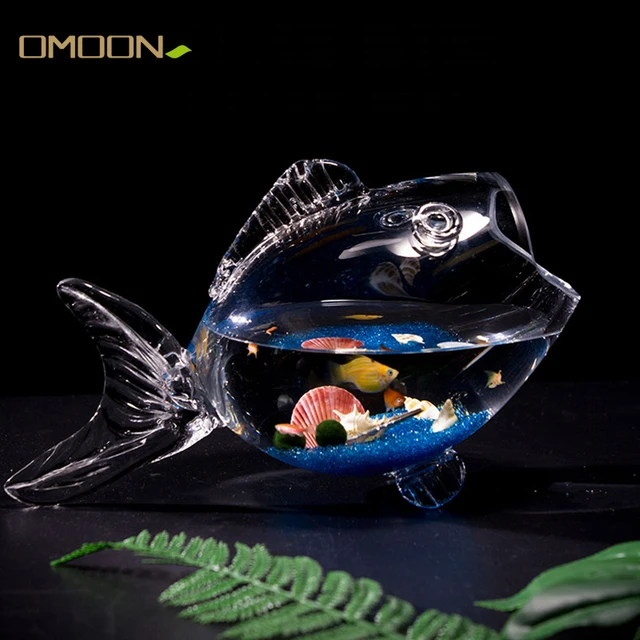 Glass Fish Shaped Bowl