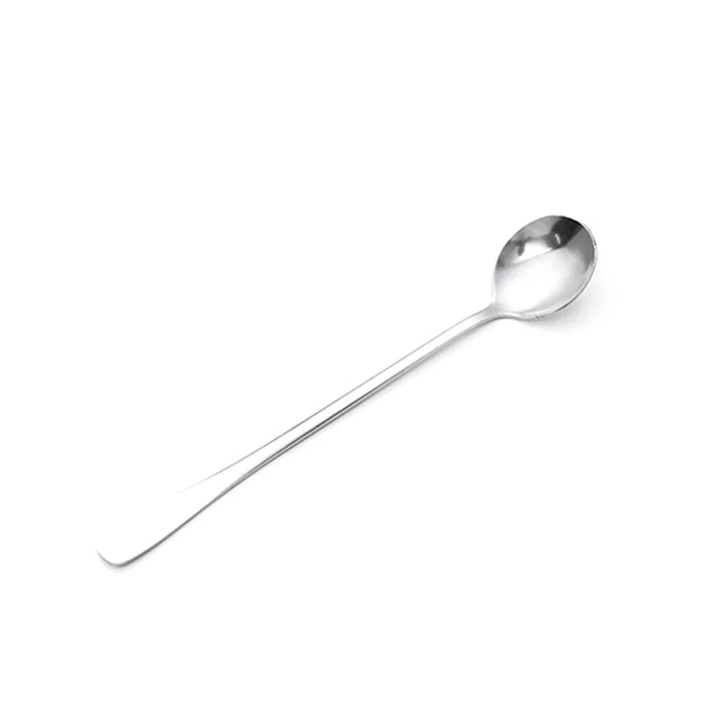 Spoon-Long-Handle-Stainless-Steel-Teaspoons-Creative-For-Ice-Cream ...
