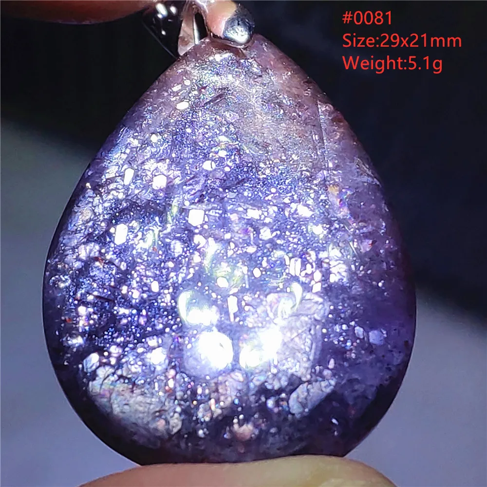 Natural-Blue-Blood-Iolite-Pendant-Necklace-Women-Cordierite-Star-Light ...