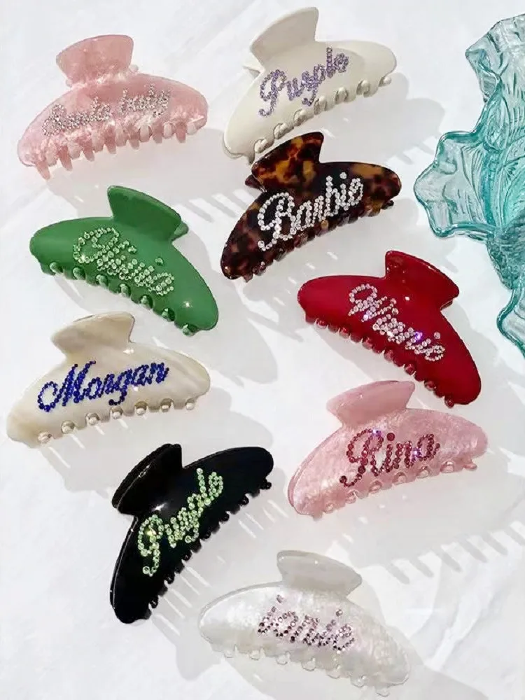 Personalized hair clips store