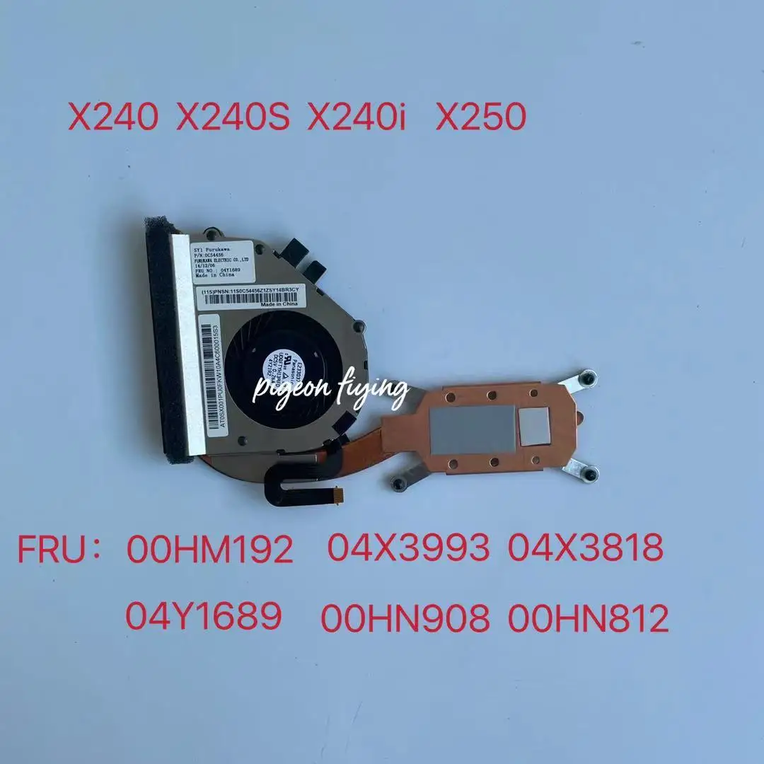 for Thinkpad x250 Laptop CPU Cooling Fan.FRU:00HN926 04X3818 04X3993 ...