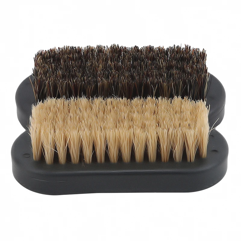 Hard And Soft Bristle Brush For Cleaning Shoes And Boots With Wooden ...