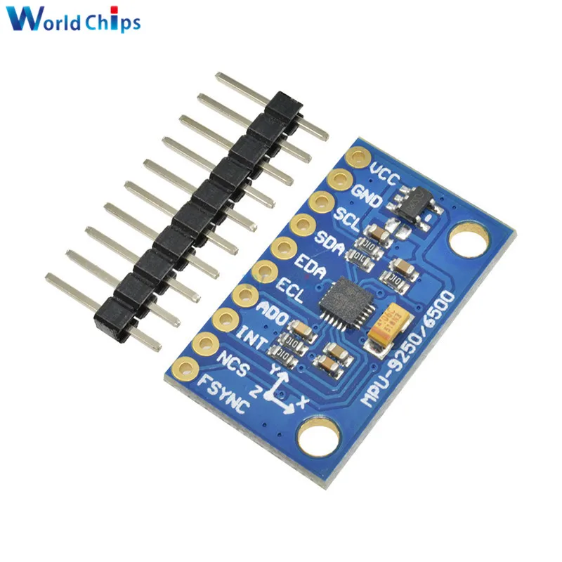 MPU 9255 mpu9255 giroscópio de três eixos + acelerador + placa ...