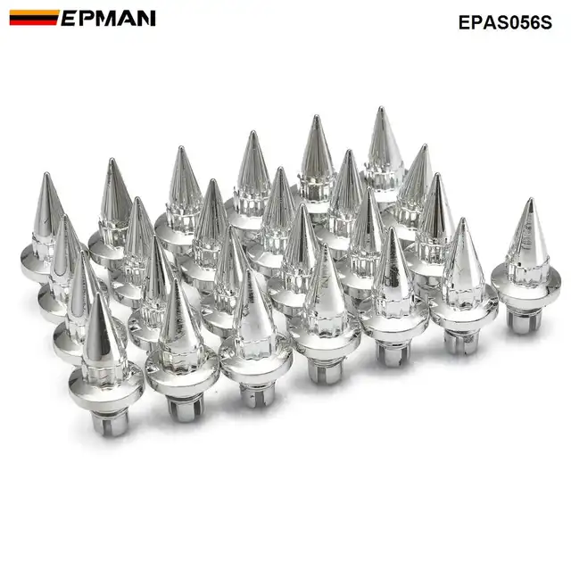 EPMAN -25pcs/lot Plastic Spike Wheel Rivets For Wheel Rims Cap Lip ...