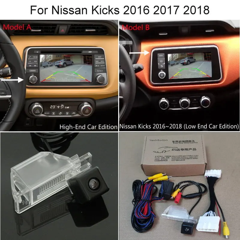 For Nissan Kicks 2016~2018 Car Rear View Reverse Camera Compatible ...