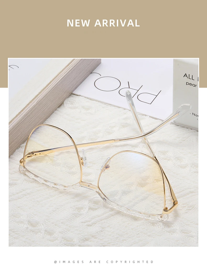 Generic Optical Female Eyeglasses For Nearsightedness Diopter 0 ...