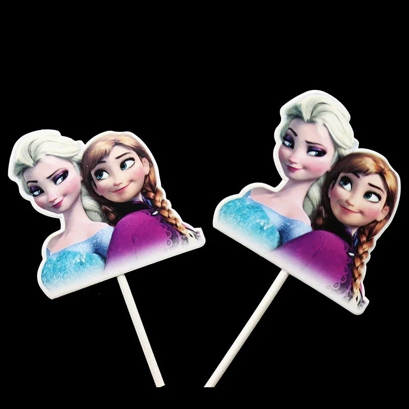 Party & Gifting Craft Supplies & Tools Frozen Cupcake Toppers Frozen ...