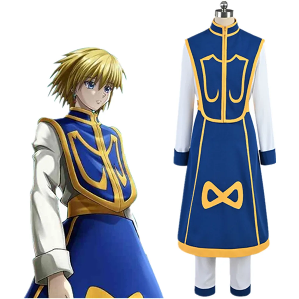 Anime Hunter x Hunter Cosplay Kurapika Cospay Costume Halloween Uniform ...