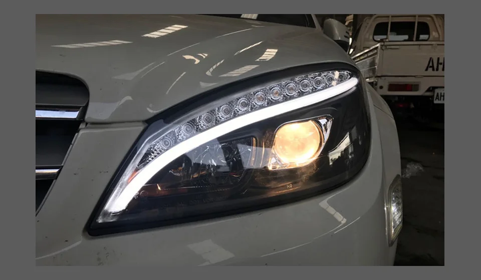 AKD Cars Styling Headlight For W204 Headlights 2007-2010 C300 C260 ...