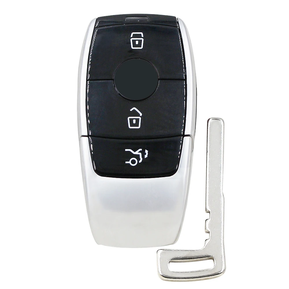 3 Button Smart Prox Remote Key Case shell for Mercedes for Benz C200L ...