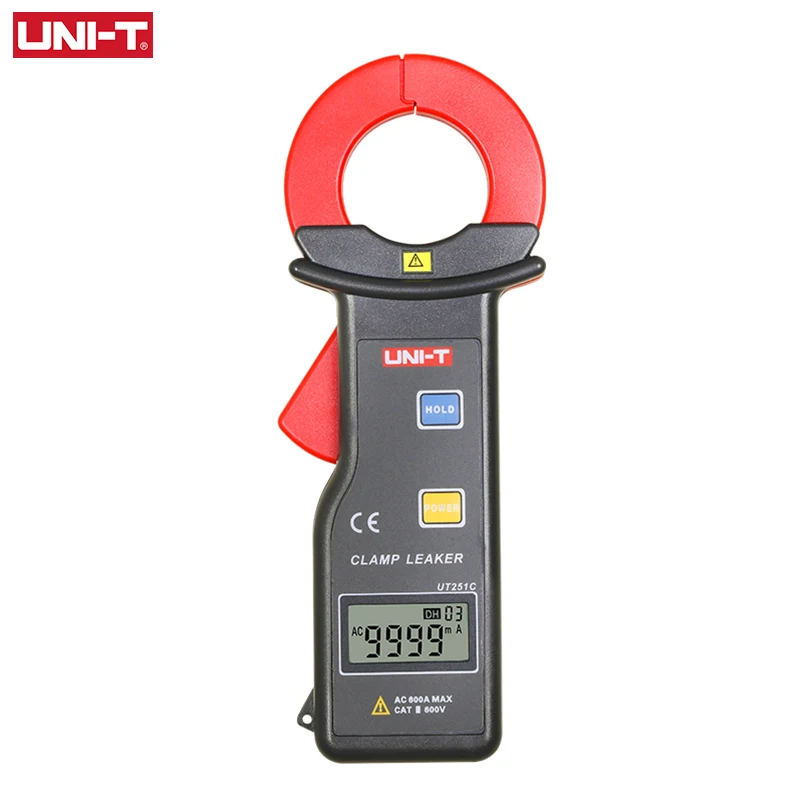 UNI-T-Leakage-Current-Clamp-Meter-UT251C-600A-Amperometric-Clamp ...