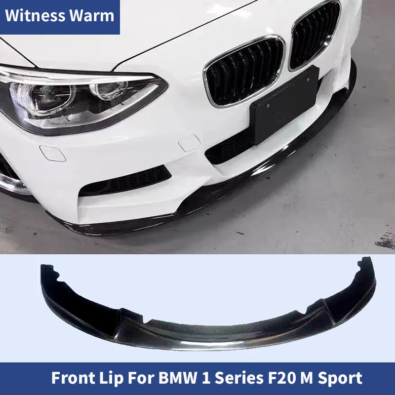 for-F20-Carbon-Fiber-Front-Bumper-Lip-Chin-Spoiler-for-Bmw-1-Series-F20 ...
