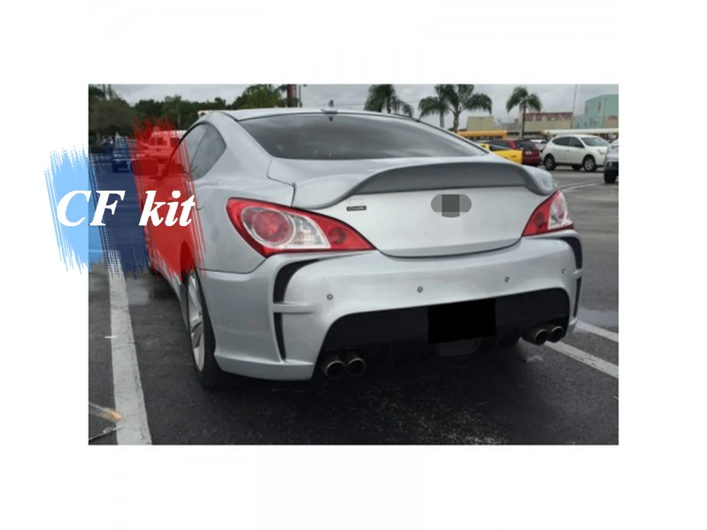 CF Kit PU Spoiler Wing For Hyundai Genesis Coup Sport Rear Trunk Lip ...