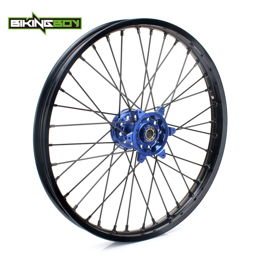 BIKINGBOY 21" MX Front Wheel Rim Hub 36 Spokes For Yamaha YZ 250 450 F ...