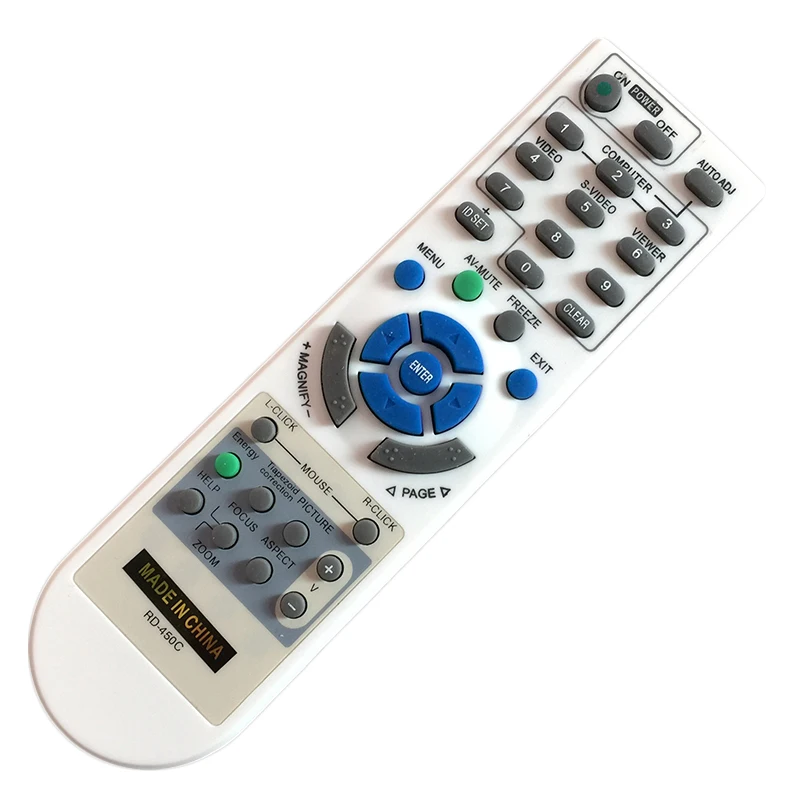 Remote-Control-For-NEC-Projector-VT470-VT590-VT580-VT695-VT700-NP405C ...