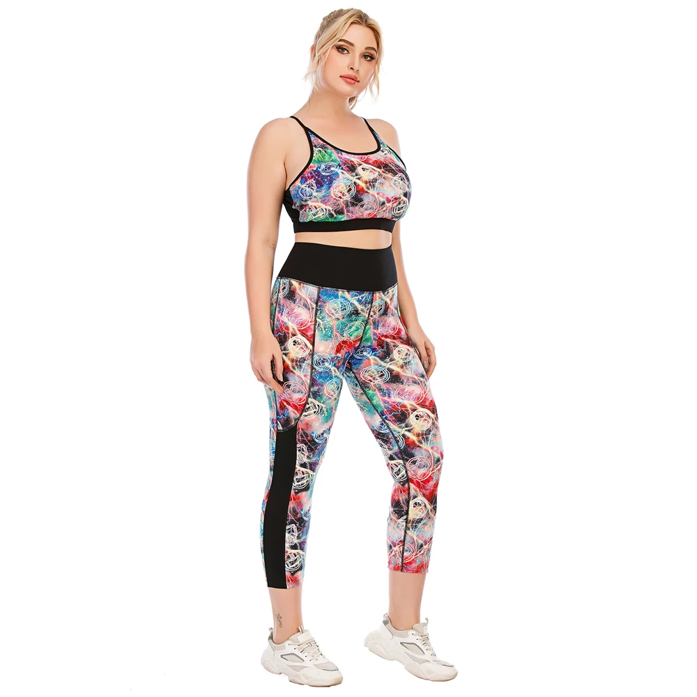 Women-Plus-Size-Yoga-Gym-Fitness-Suits-Sportswear-New-Sportsuits-For ...