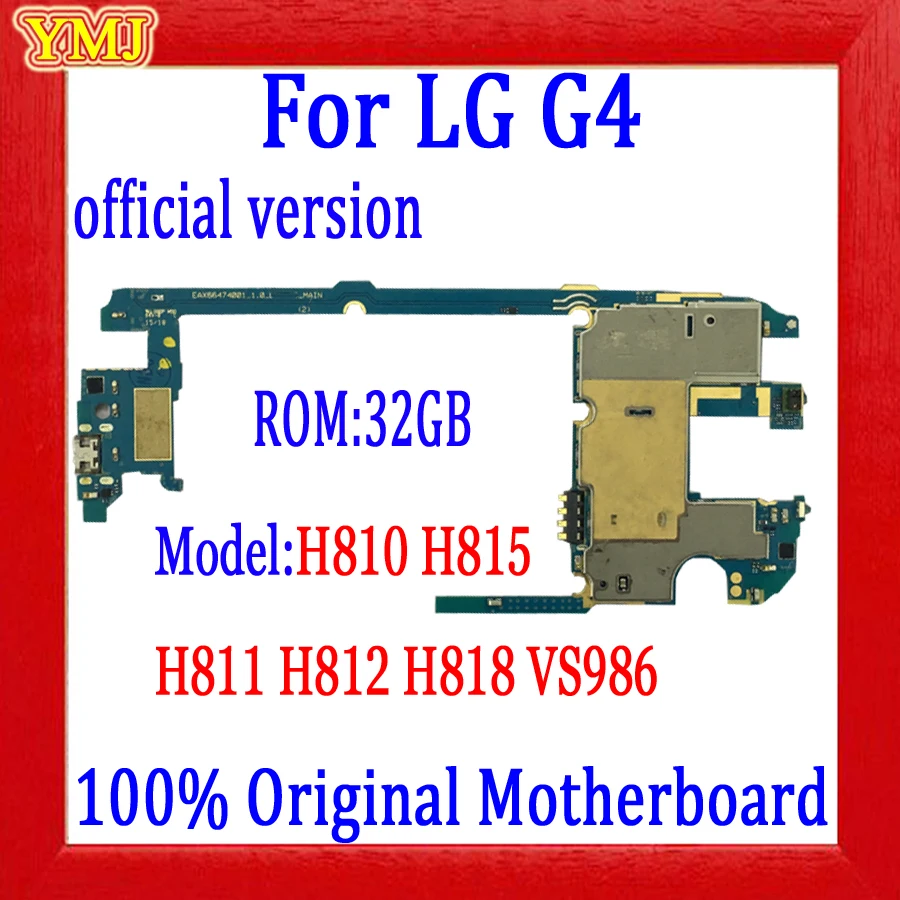 Original Unlocked Mainboard For LG G4 H815 H810 H811 H812 H818 VS986 ...