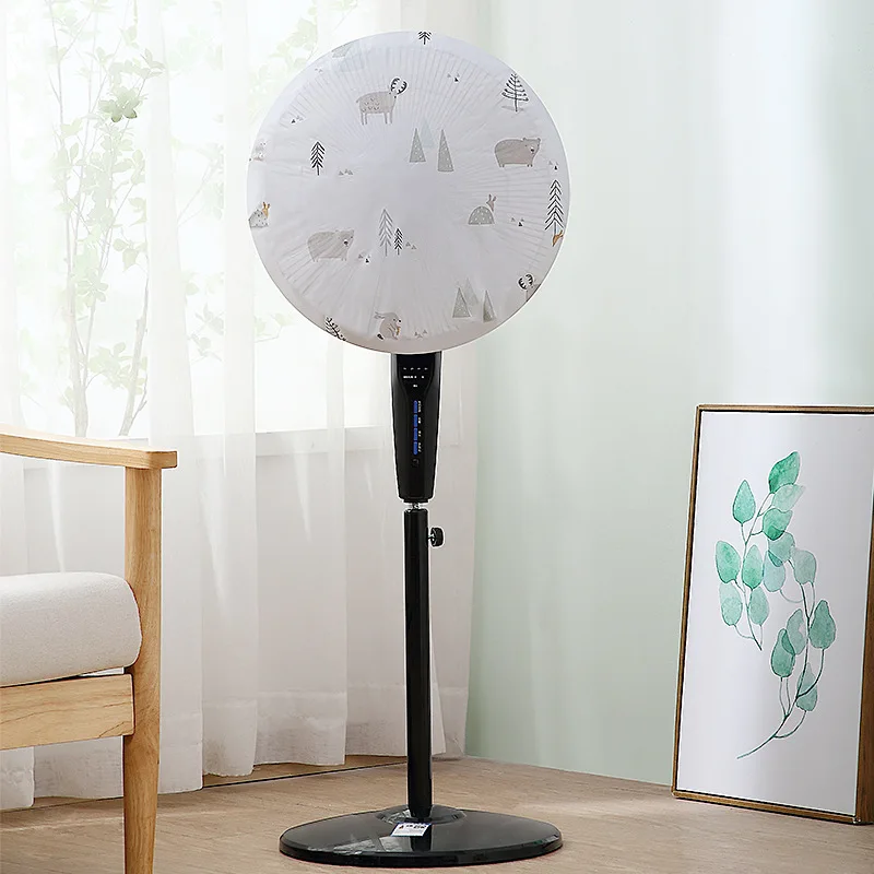 Round-Eletric-Fan-Dust-Cover-Diameter-45cm-Nets-Fan-Cover-Waterproof ...