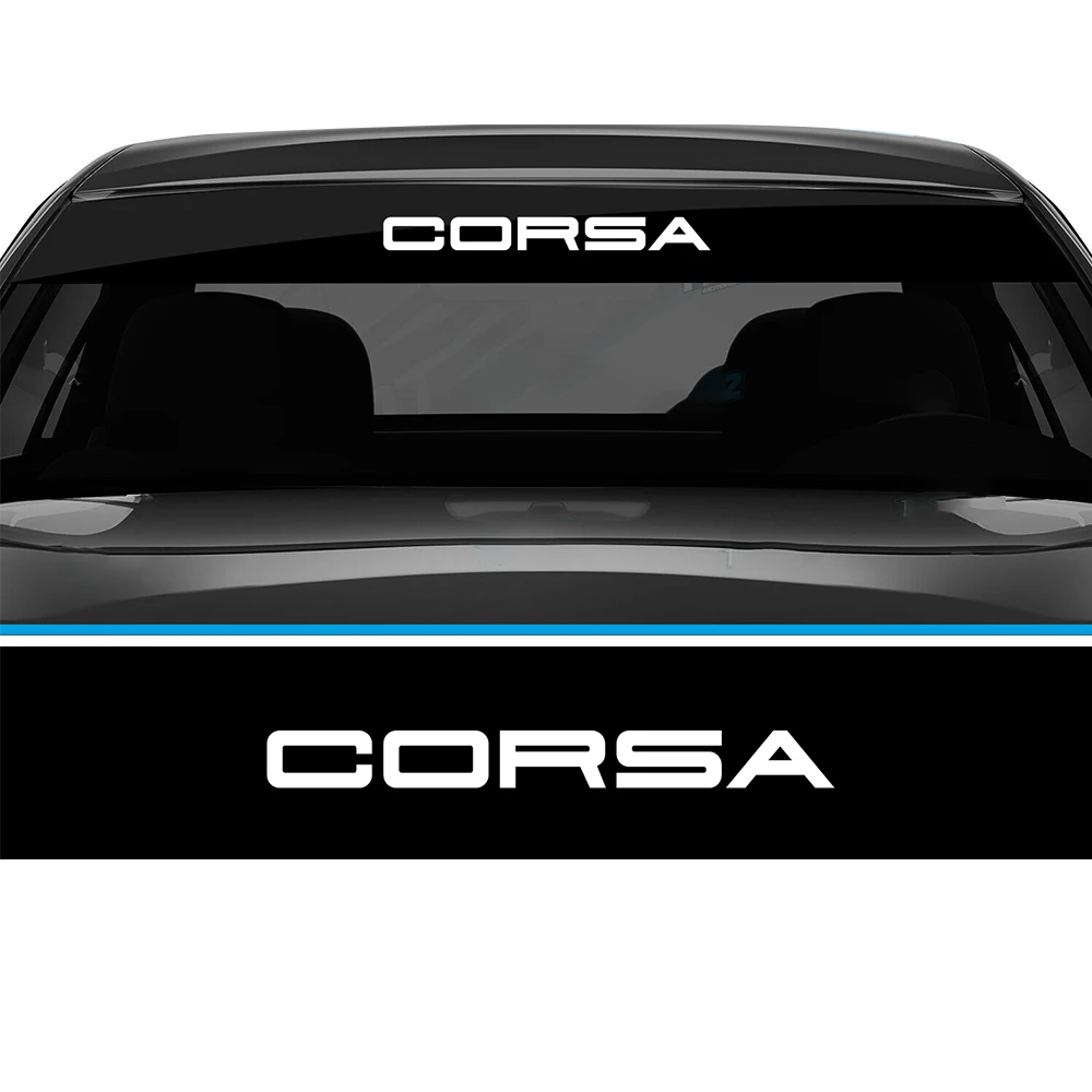 for-Vauxhall-Corsa-Universal-Windscreen-Sunstrip-Sun-Strip-Window ...