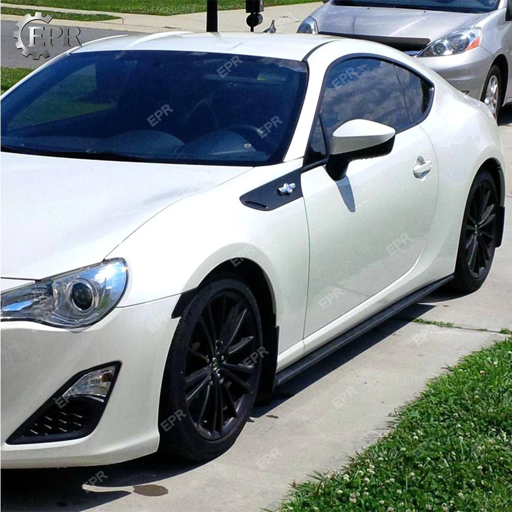 FRP Side Skirt Trim For BRZ FT86 GT86 FRS CS Style Glass Fiber Side ...
