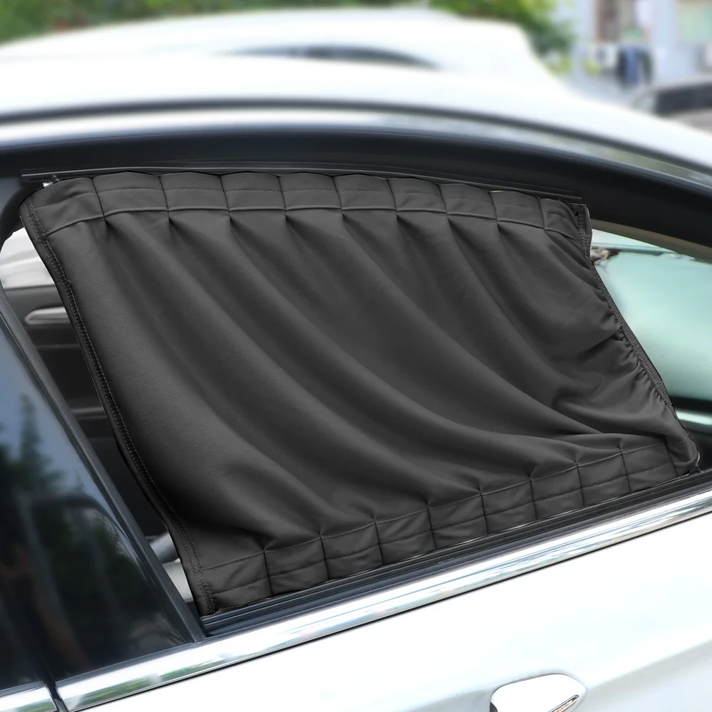 2-Pcs-Set-Car-Curtain-Automobile-Window-Sunshade-Polyester-Sun-Visor ...