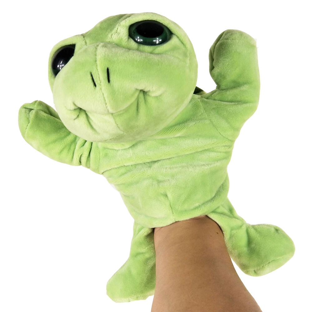 Children Plush Toy Stuffed Hand Puppet Turtle|Puppets| - AliExpress