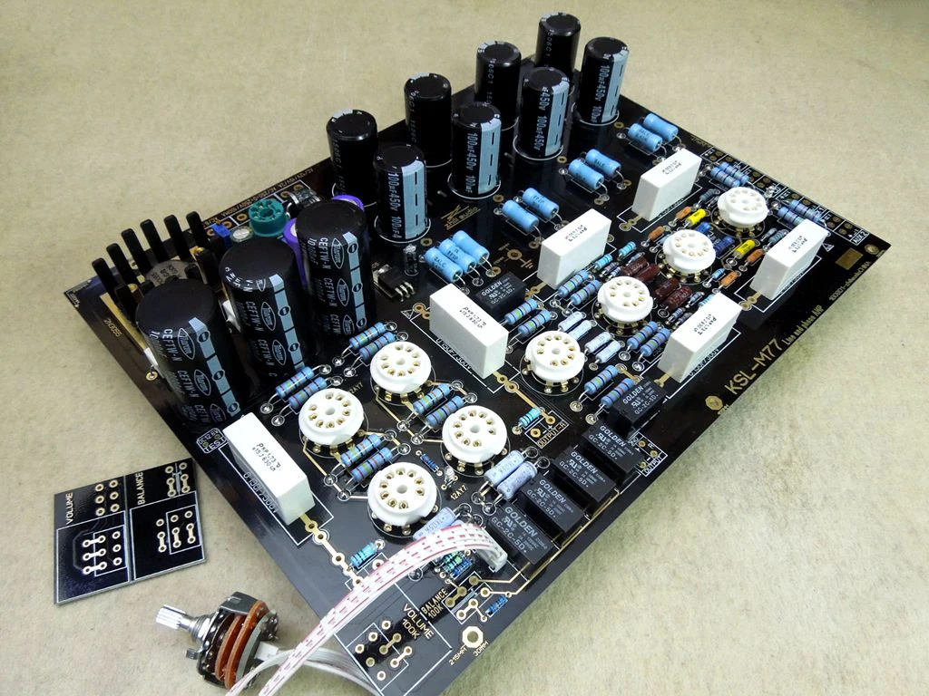 High-end-Hi-Fi-Valve-Tube-Phono-Pre-Amplifier-Stereo-Preamp-Board ...