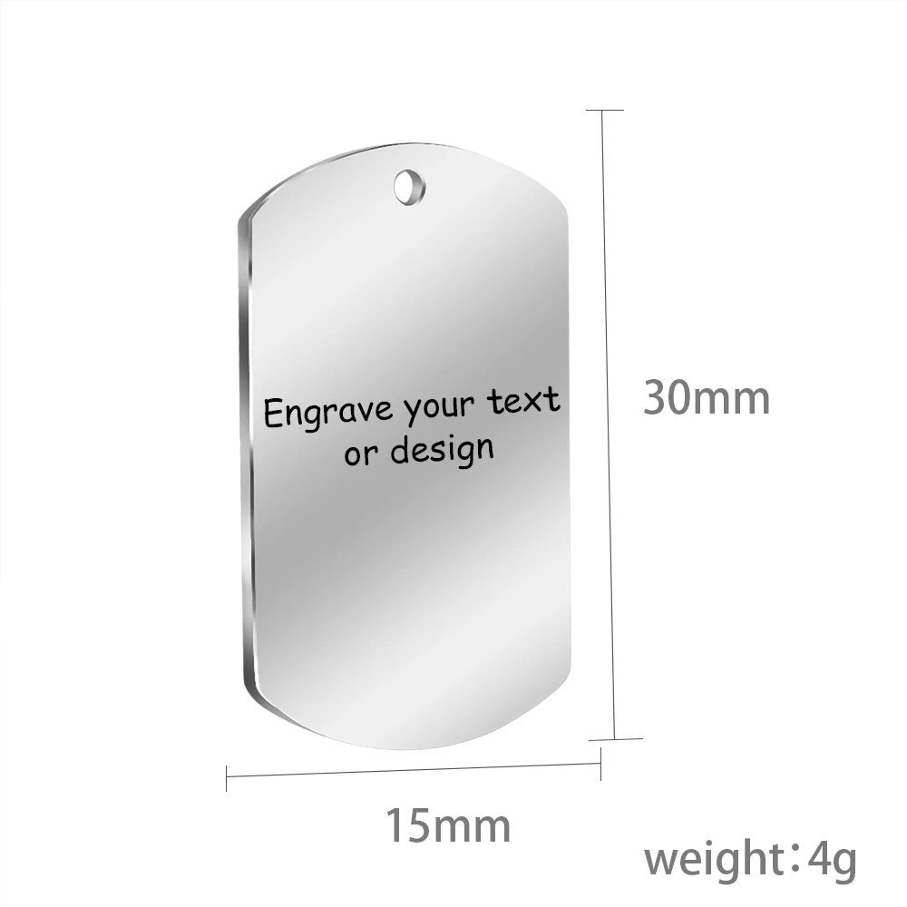 20pcs-15x30mm-Military-Tag-Free-Laser-Engrave-your-design-Engravable ...