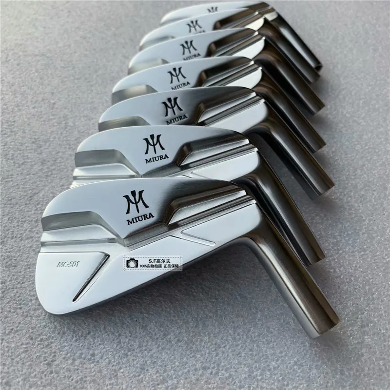 Discount New Mens Golf head MIURA MC-501 FORGED Irons clubs head set 4 ...