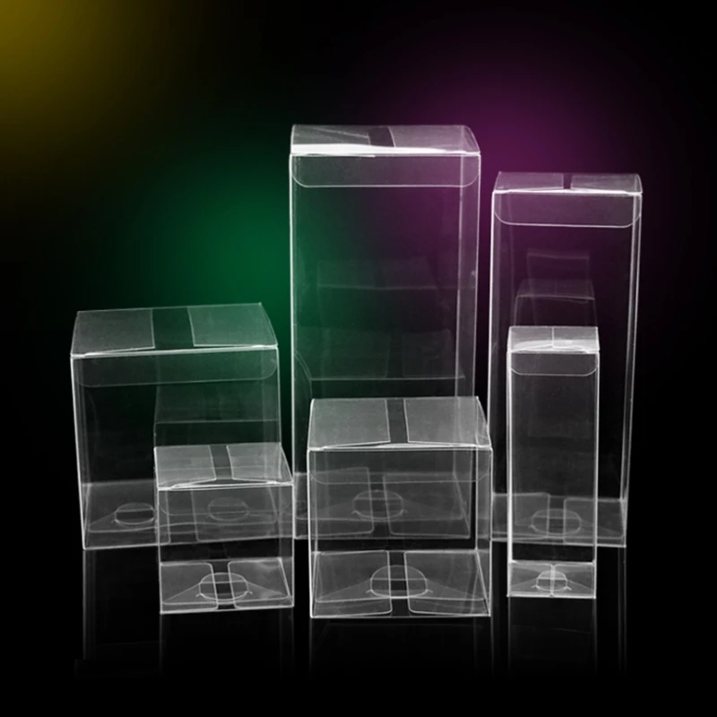 100pcs-lot-Transparent-Plastic-Box-Clear-PVC-Chocolate-Box-Christmas ...