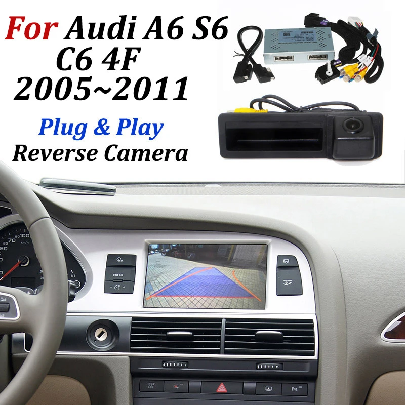 Front Rear Camera For Audi A6 S6 C6 4f 2005~2009 2010 2011 Original ...