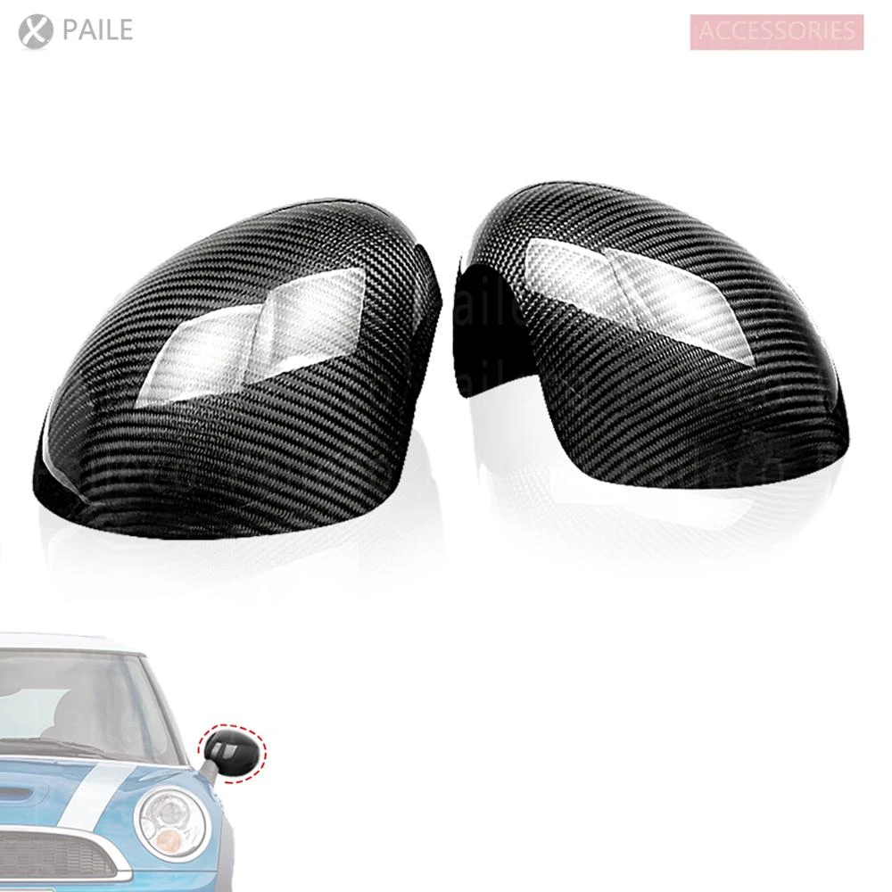 Carbon Fiber Exterior Mirror Cover Caps For Mini S Hatchback Countryman ...
