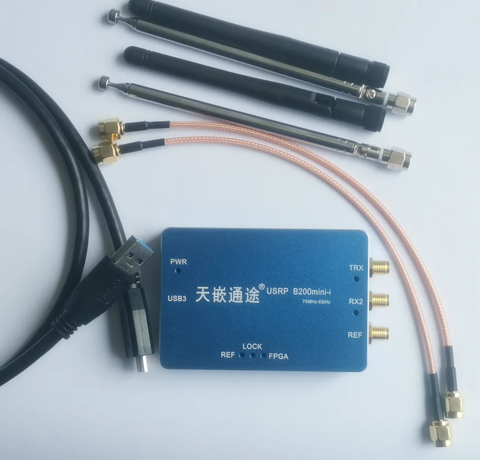 USRP B200 B205 mini i SDR yazılım tanımlı radyo 70MHz 6GHz destekler ...