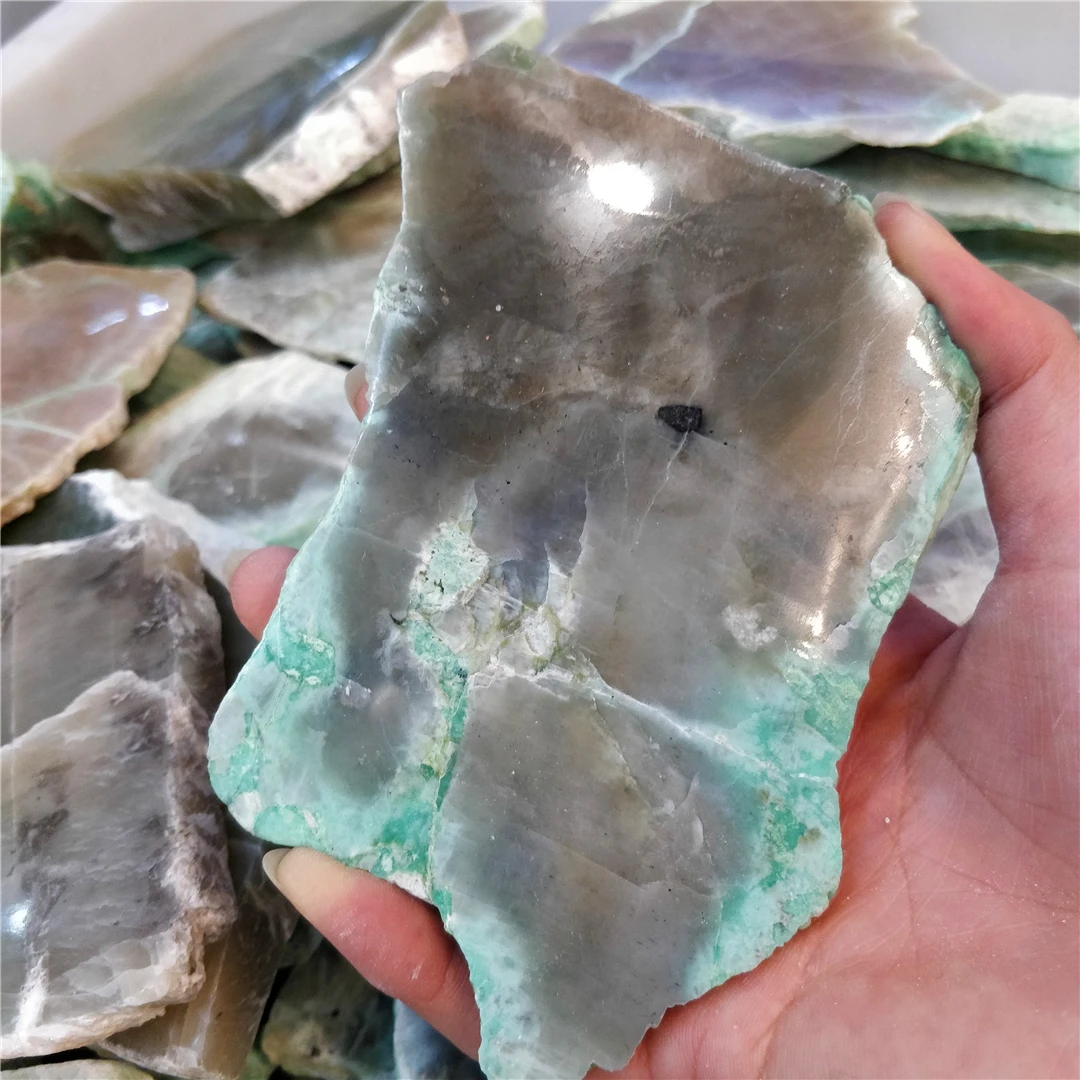 Green Moonstone Raw