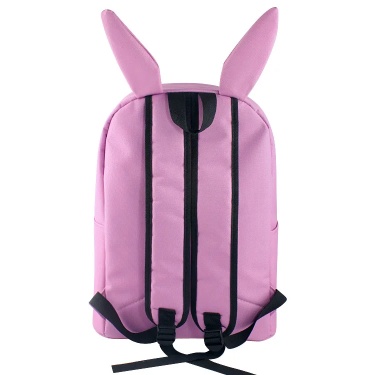 Pokemon Hunter Eevee Bulbasaur Anime Pink Backpack - KawaiiMerch.com
