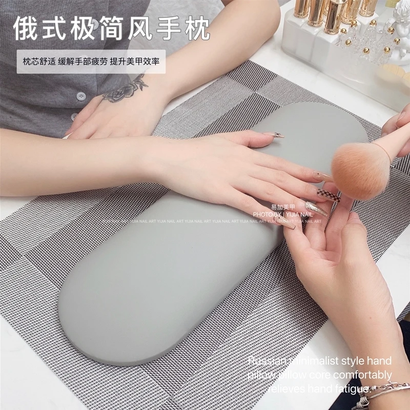 Minimalism Soft Hand Palm Rest Table Mat Hand Cushion Holder Arm Nail ...