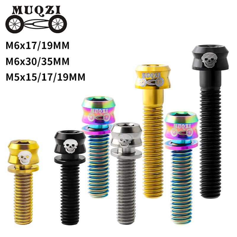 MUQZI-Bike-Titanium-Screws-Stem-Screw-Headset-Top-Cap-Bolt-Bicycle ...
