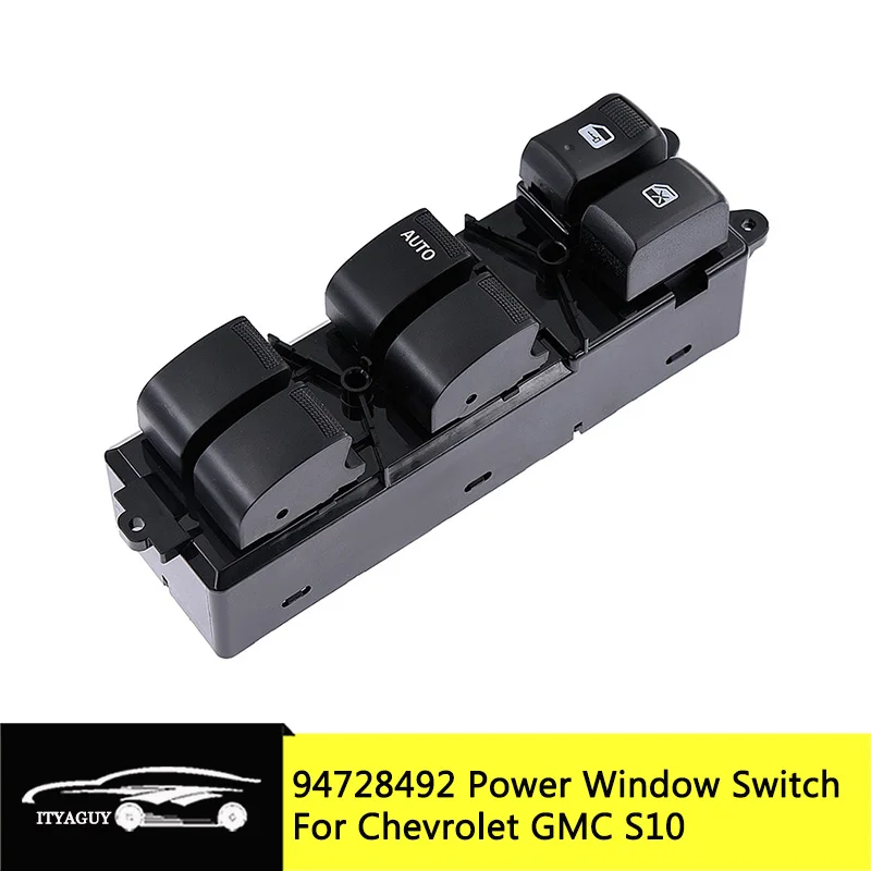 94728492 4 도어 18 핀 자동차 앞 좌측 운전 사이드 시보레 GMC S10 자동차 부품 용 파워 마스터 윈도우 스위치 ...