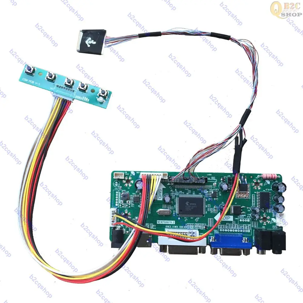 M.NT68676.2A LCD/LED Screen Controller Board Diy Monitor Kit for ...