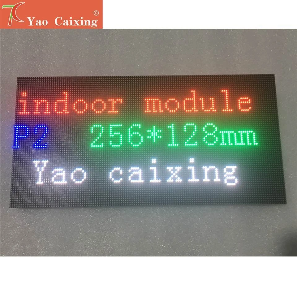 P2 Indoor Smd 1r1g1b Full Color Led Display Dot Matrix Hub75 32scan Led ...