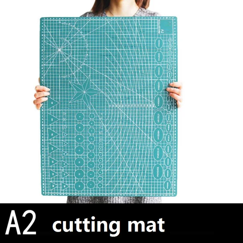 PVC-cutting-mat-Cutting-base-plate-60x45cm-A2-green-black-core-paper ...